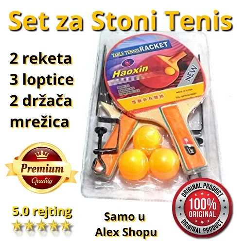 Set za stoni tenis sa 8 delova