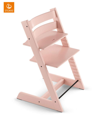 Stokke Tripp Trapp Drvena hranilica za decu - Serene Pink