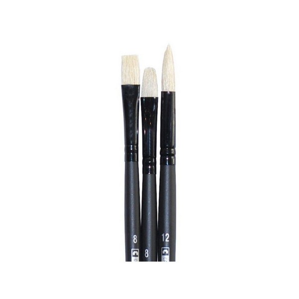 Raphael Campus brushes set 3 oil brushes L