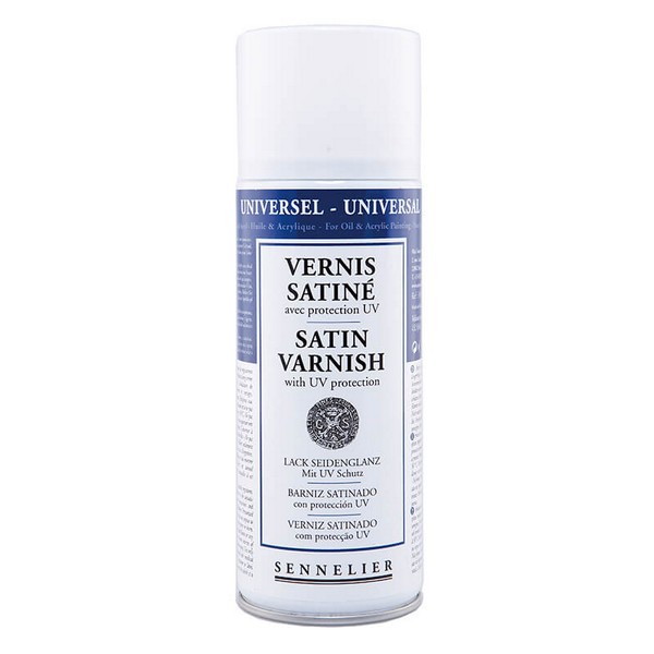 Sennelier Universal satin varnish with UV protection 400 ml