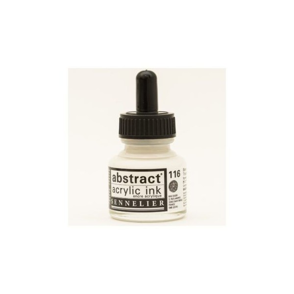 Sennelier Abstract Abstract Acrylic Ink 30 ml Titanium White