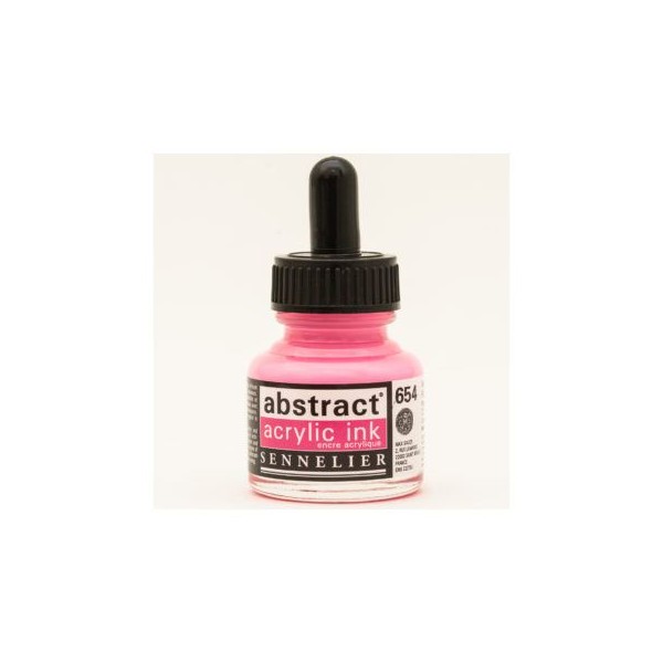 Sennelier Abstract Abstract Acrylic Ink 30ml-1fl oz Fluo Pink