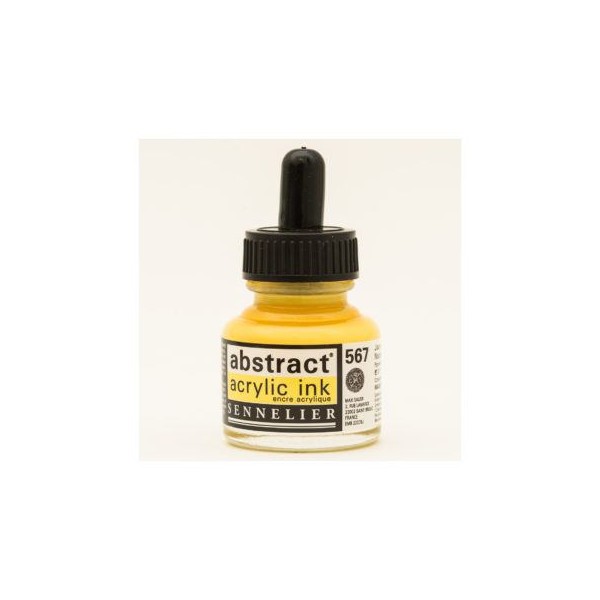 Sennelier Abstract Abstract Acrylic Ink 30ml-1fl oz Naples Yellow