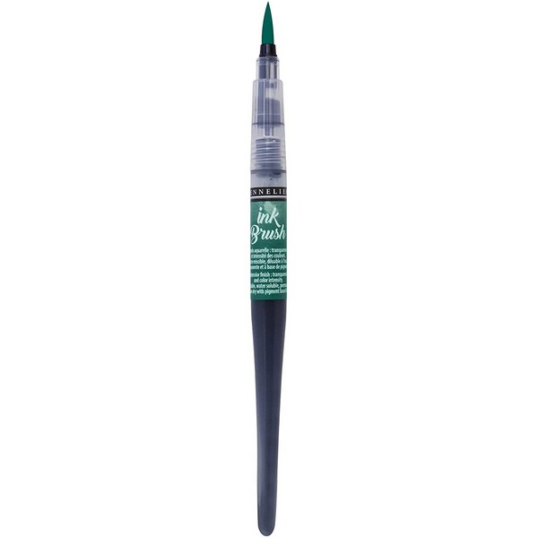 Sennelier Ink Brush synthetic Forest Green