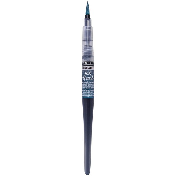 Sennelier Ink Brush synthetic Iridescent Indigo Blue