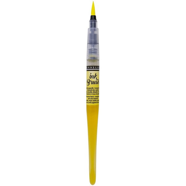 Sennelier Ink Brush synthetic Lemon yellow
