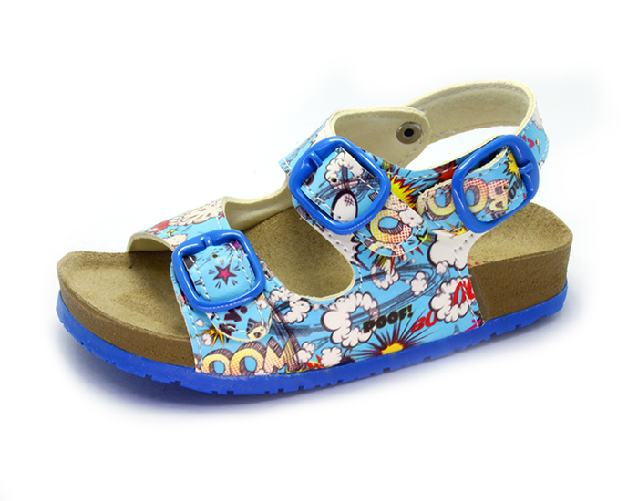 Bali Light Blue Cartoon