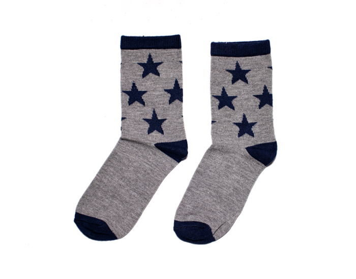 Socks Black Stars