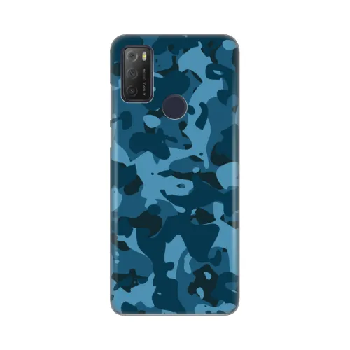 Silikonska futrola - maska print za Alcatel 1S (2021)/3L (2021)/A1 Alpha 21 Camouflage Pattern