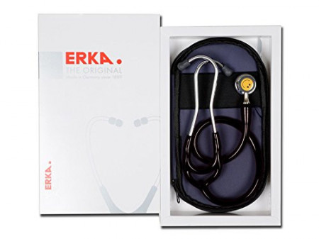 Erka Finese 2. pedijatrijski stetoskop boja crna
