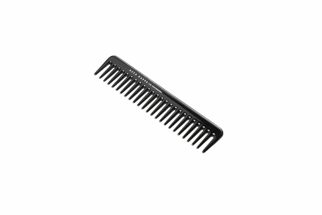 Acca Kappa Tapered Comb Fine Coarse Teeth – Polycarbonate – Češalj od polikarbonata
Acca Kappa Tapered Comb Fine Coarse Teeth – Polycarbonate – Češalj od polikarbonata