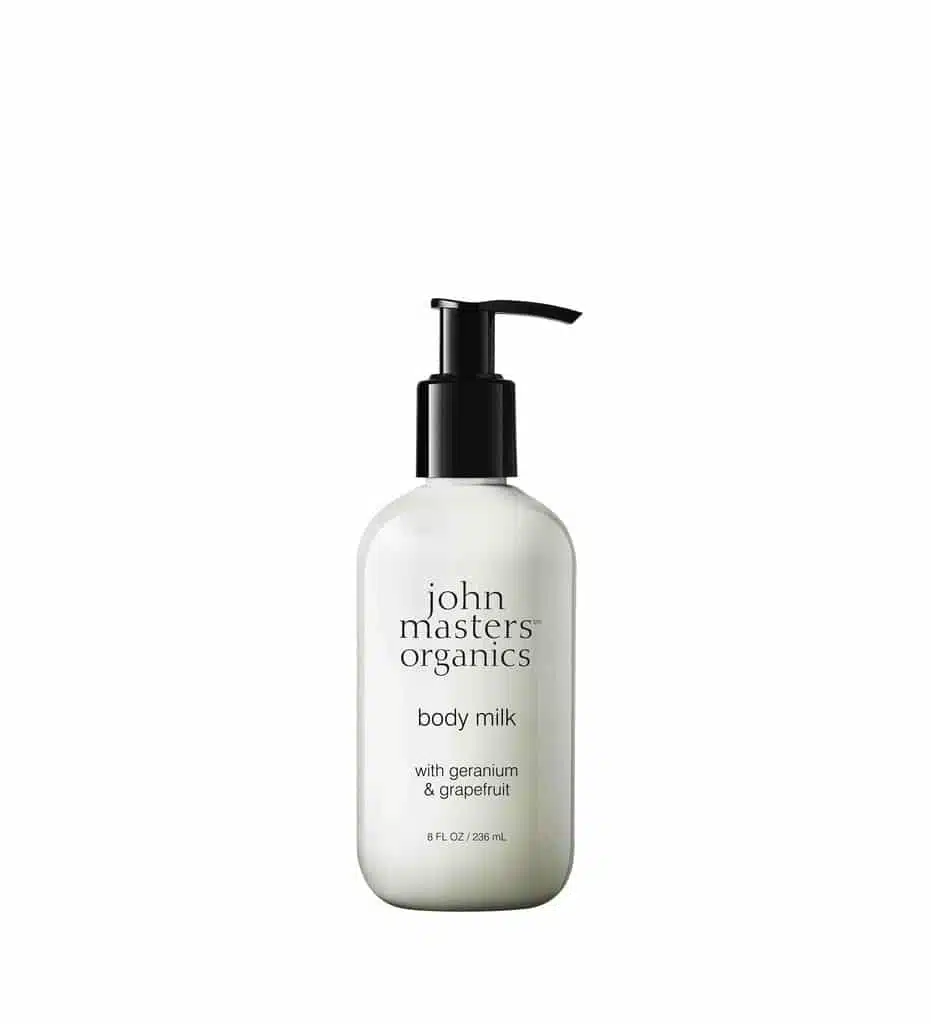 John Masters Organics Geranium & Grapefruit Body Milk 236ml – Mleko za telo
John Masters Organics Geranium & Grapefruit Body Milk 236ml – Mleko za telo