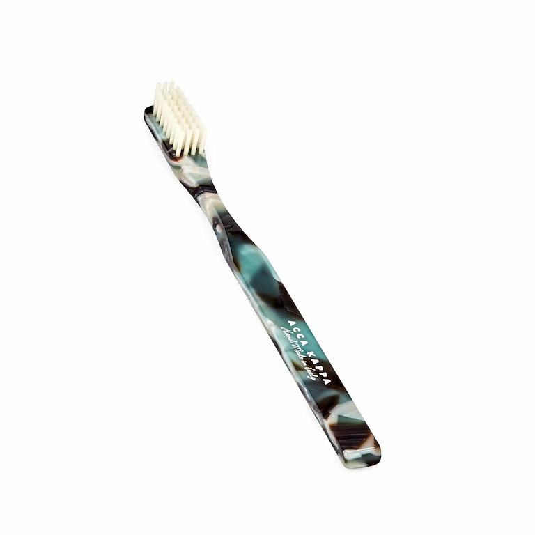 Acca Kappa Tortoiseshell Tooth Brush – Regular Nylon Bristles – Srednje tvrda četkica za zube od najlona
Acca Kappa Tortoiseshell Tooth Brush – Regular Nylon Bristles – Srednje tvrda četkica za z...