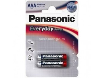 PANASONIC baterije LR6EPS/2BP - AA 2kom alkalne Everyday