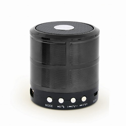 Gembird Portable Bluetooth speaker +handsfree 3W, FM, microSD, AUX, black | SPK-BT-08-BK