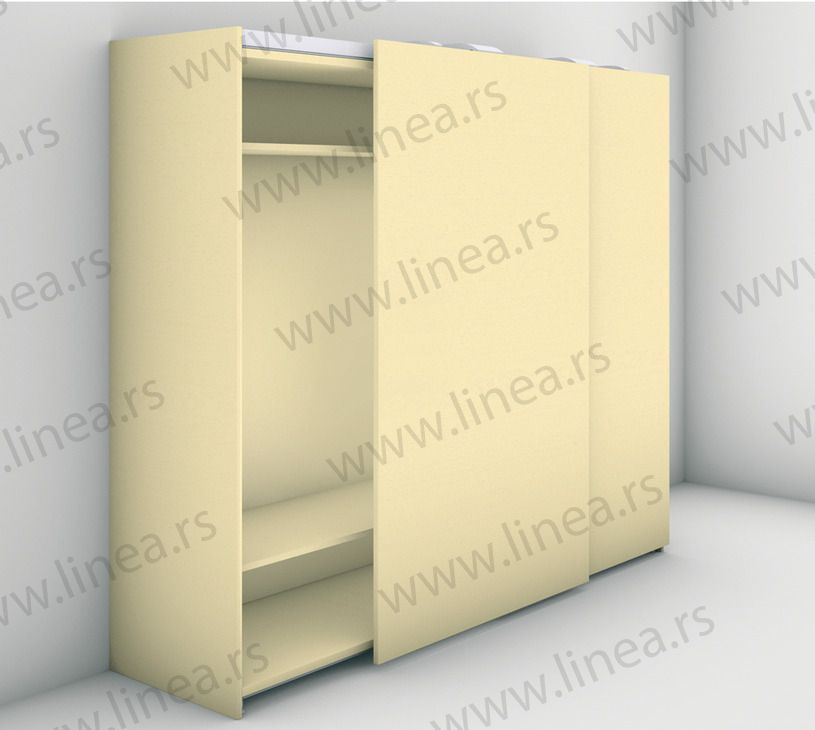 Mehanizam za klizna vrata Finetta Flatfront L 100, 3800 - 3999 mm