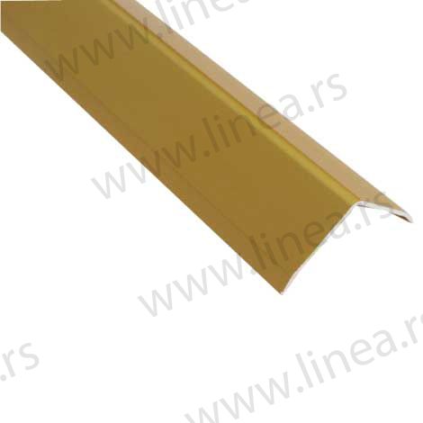Ugaoni profil za zaštitu ivice zida 3508, 20 x 20, zlato