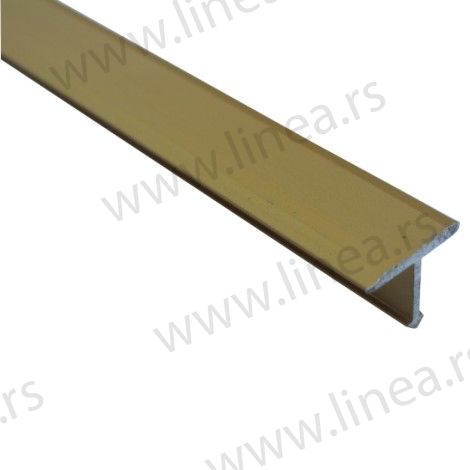 Razdelni profil ‚‚T" 4337 (uži), 890 mm, zlato