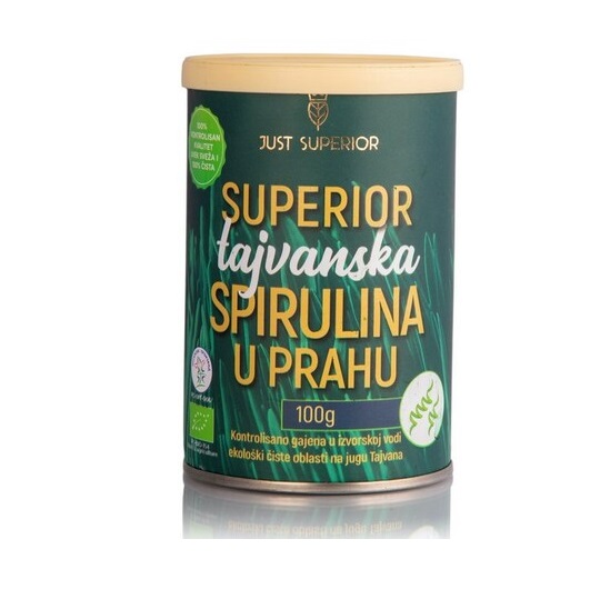 Just Superior tajvanska spirulina u prahu (100g)