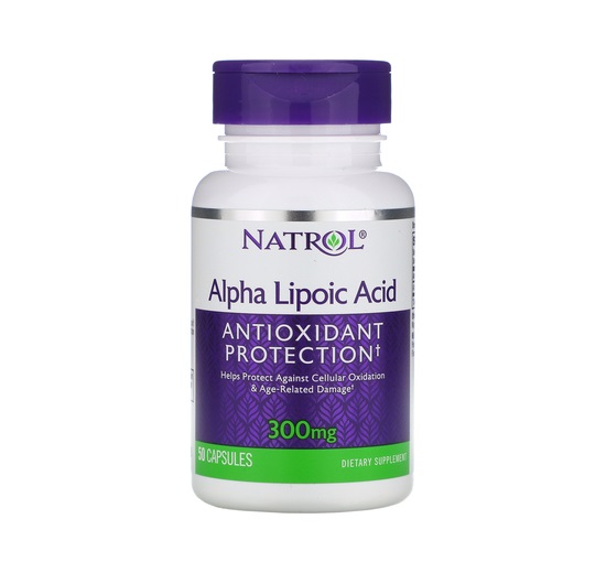 Natrol INC alpha lipoic acid 300mg (50 kapsula)