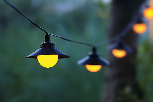 SOLAR LED STRING LIGHT 23451 0.6W 8PCS. 2000K IP70