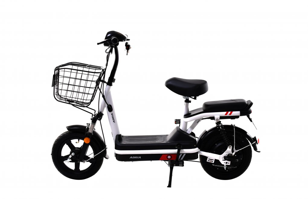 Električni bicikl SKQ-48 crno-beli