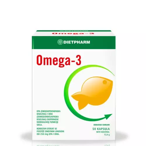 Dietpharm Omega 3 50 kapsula