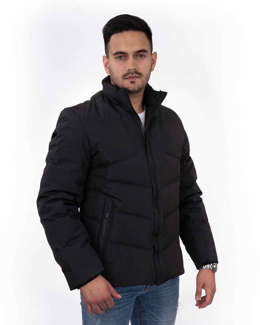 Muška zimska jakna – Sportska i Casual – Invento Logan – Crna