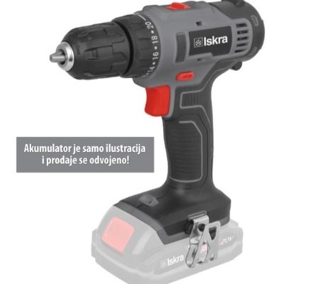 Iskra akumulatorska bušilica – odvijač 20V IX-DR39 – Solo