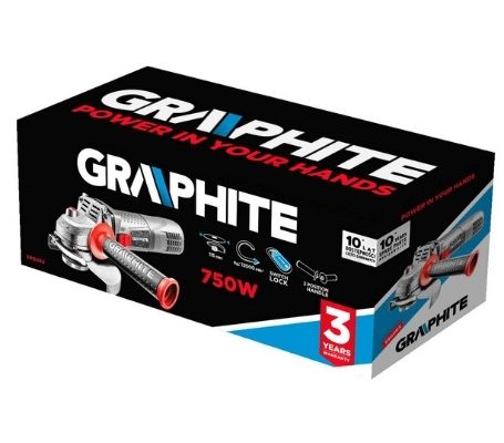 GRAPHITE ugaona brusilica 750W 115mm 59G063