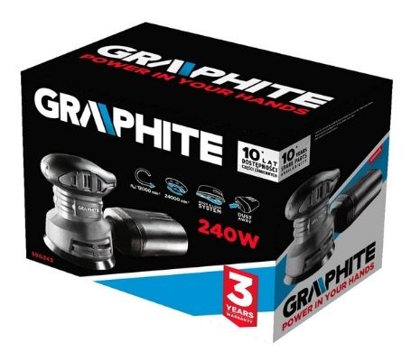 GRAPHITE vibraciona brusilica 240W 59G343