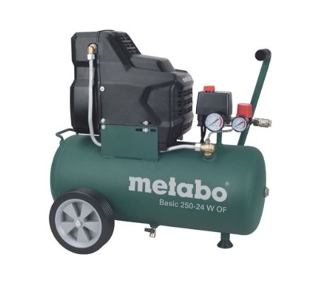 Metabo kompresor 24l 8 bar bezuljni Basic 250-24 W OF