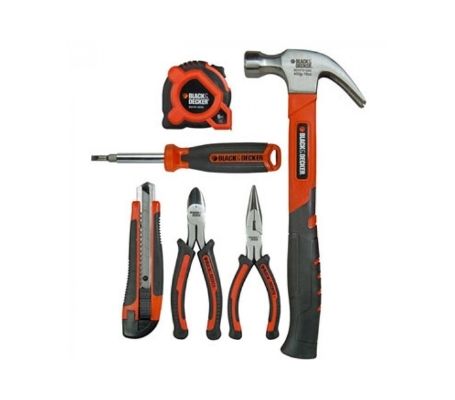 Black+Decker 6-delni set ručnog alata BDHT0-71631