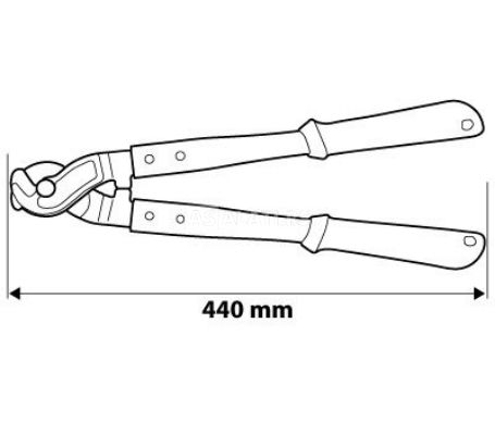 NEO Tools duga klešta za kablove 440mm 01-517