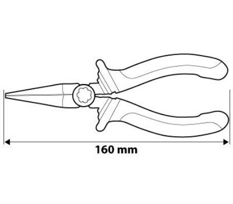 NEO Tools klešta – okrugla 160mm 01-020