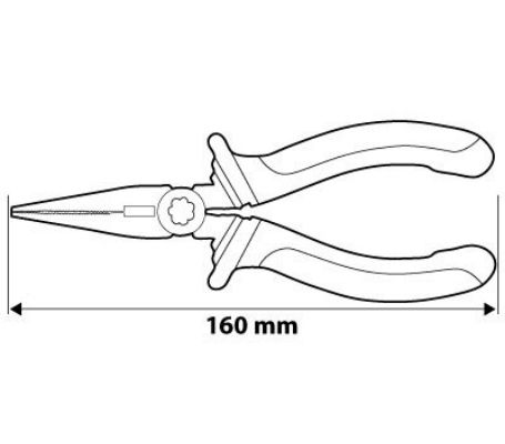 NEO Tools klešta poluokrugla 160mm 01-013