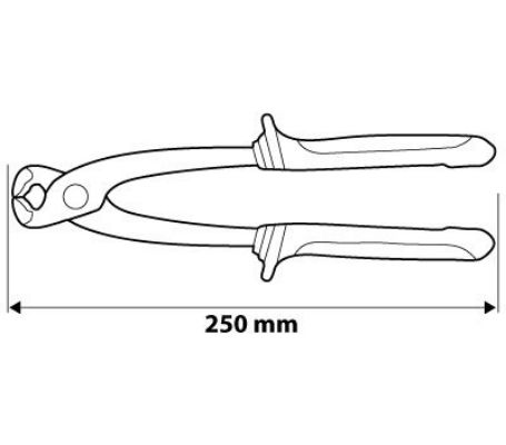 NEO Tools klešta sečice za armiranu žicu 250mm 01-160