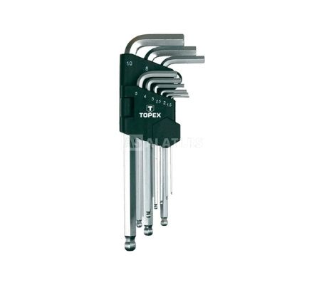 Topex ključ imbus 1.5-10mm – set 9/1 (sa kuglicom) 35D957
