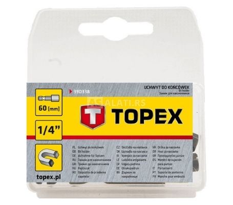 Topex magnetni držač za bit 1/4″ 39D338