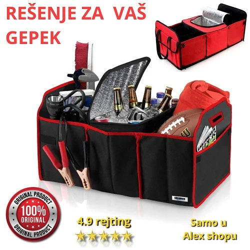 3 u 1 Organizer + torba + frižider za gepek automobila