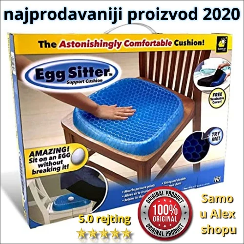 Silikonski podmetač za zdravo i udobno sedenje ORIGINAL