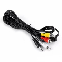 Audio kabal sa 3.5mm stereo na 3x rca činč