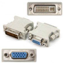 Dvi-i (24+5) muški na vga ženski adapter