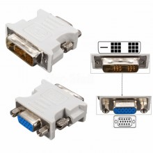 Dvi-d (18+1pin ) muški na vga zenski adapter