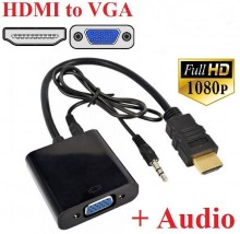 Hdmi na vga adapter + audio