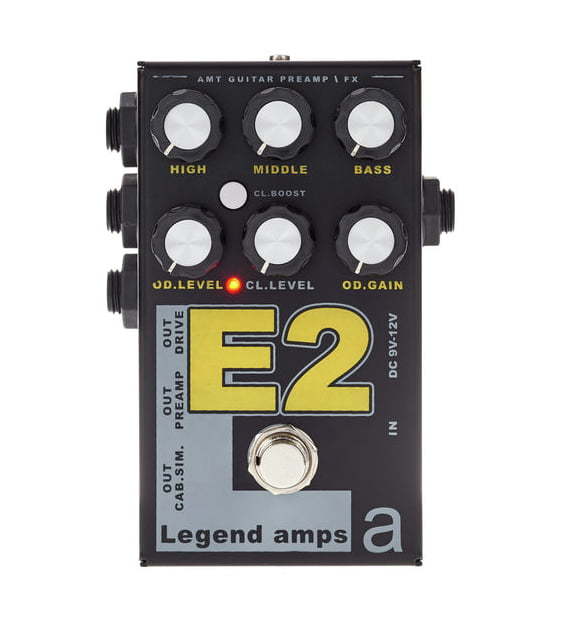 AMT Electronics E2 – LA2 gitarska preamp distortion pedala