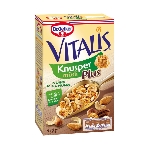 Dr.Oetker Vitalis Krispi Musli mix koš voć, 450g