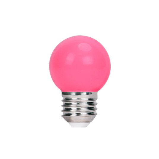 Forever light LED sijalica pink, 2W, E27, G45, 1/5