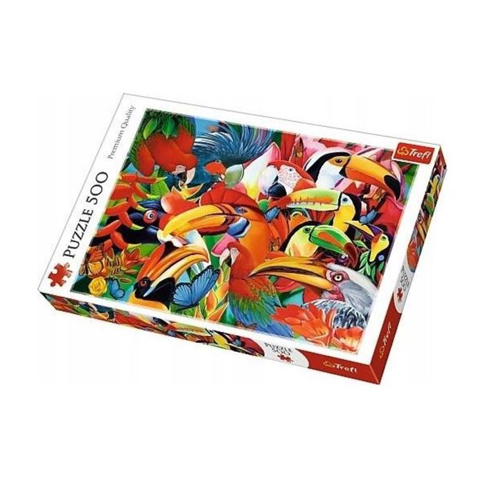 Trefl puzzla Colourfull Birds