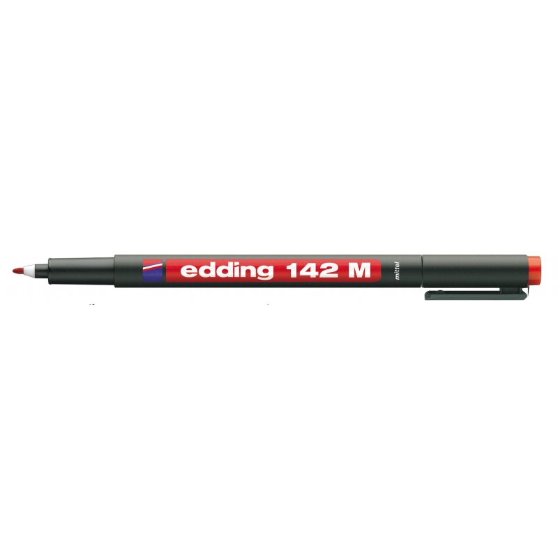 OHP permanent marker 1,0mm 142M Edding crvena